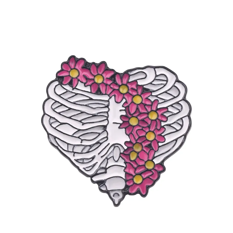 16 типов эмалированная булавка анатомическая брошь сердце песочные часы ...