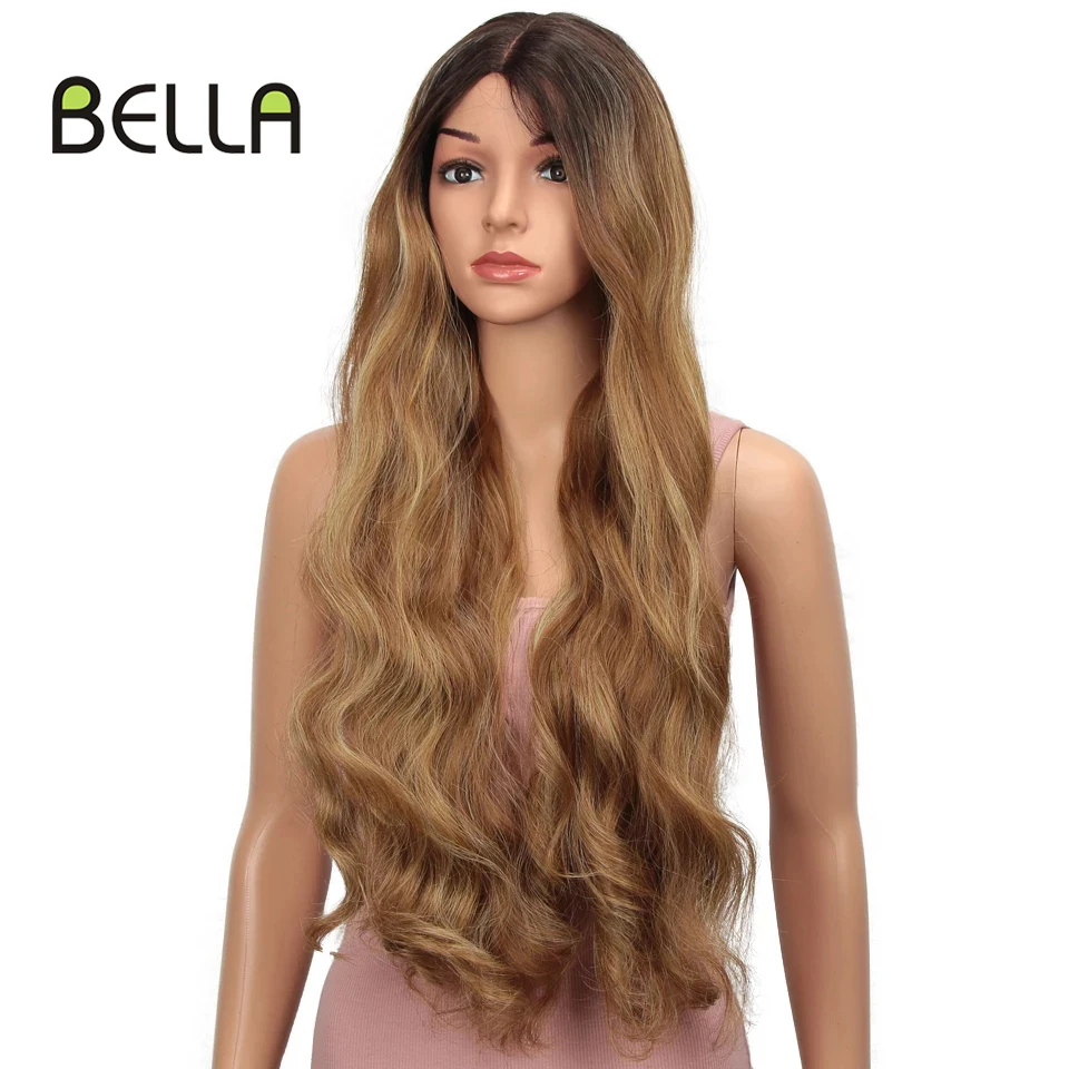 Bella-Lace-Wig-Synthetic-Lace-Wig-28-Inch-Deep-Wave-HairTransparent ...