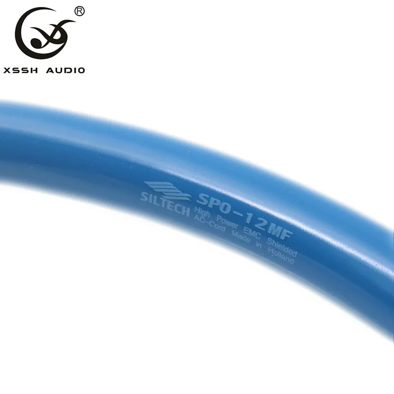 XSSH OFC Pure Copper Plated Silver Bulk SILTECH SPO-12MF Blue shield AC ...