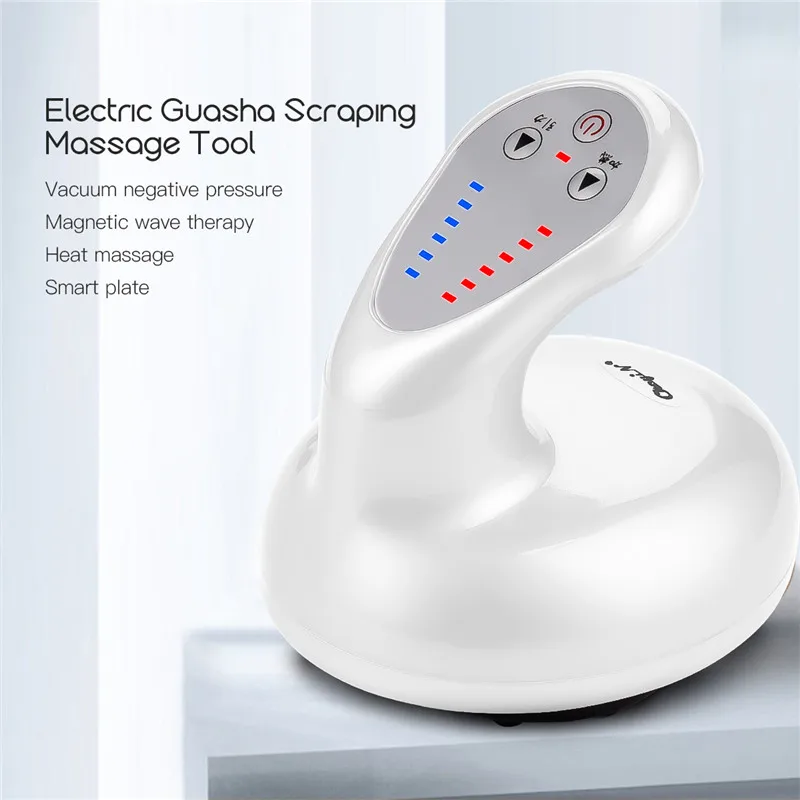 6Gears Rechargeable Body Shaping Slimming Massager Hot Compress Guasha ...