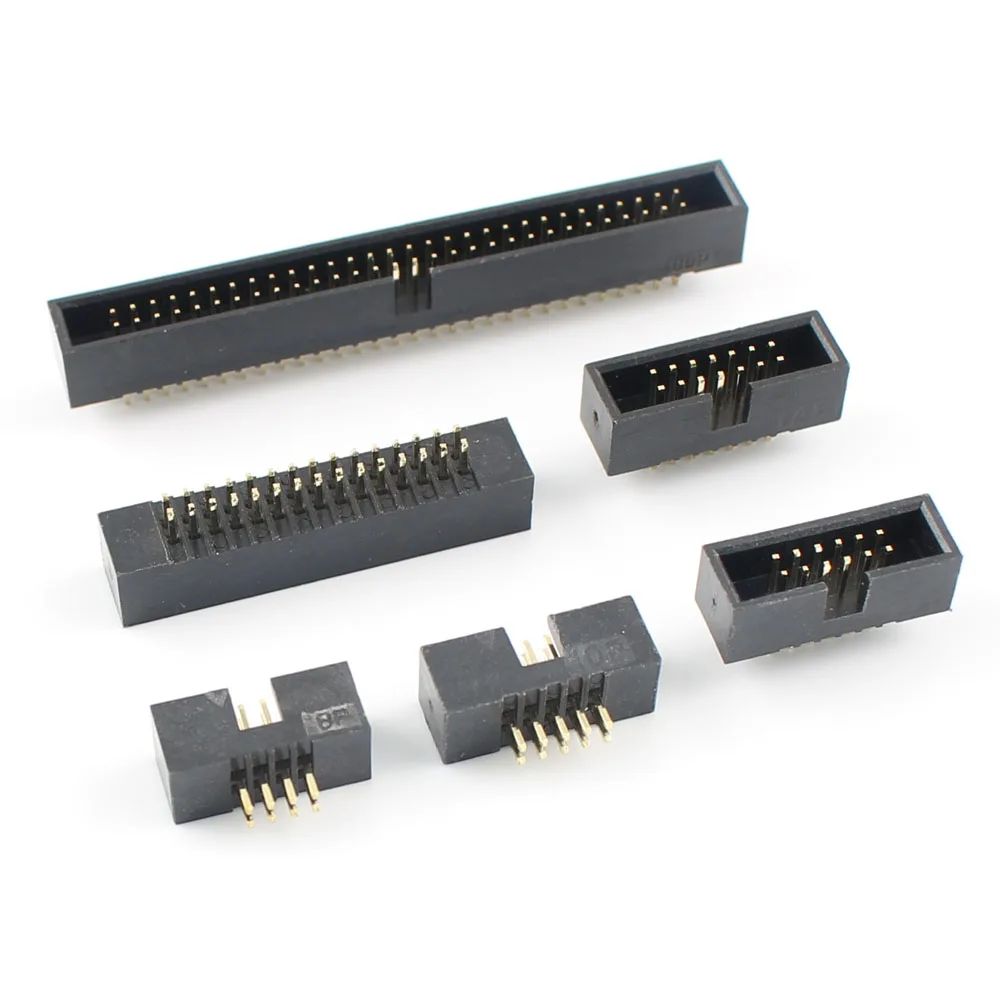 10pcs 1.27mm 8 10 12 14 16 20 26 30 34 40 50 60 Pin DC3 Male DIP ...