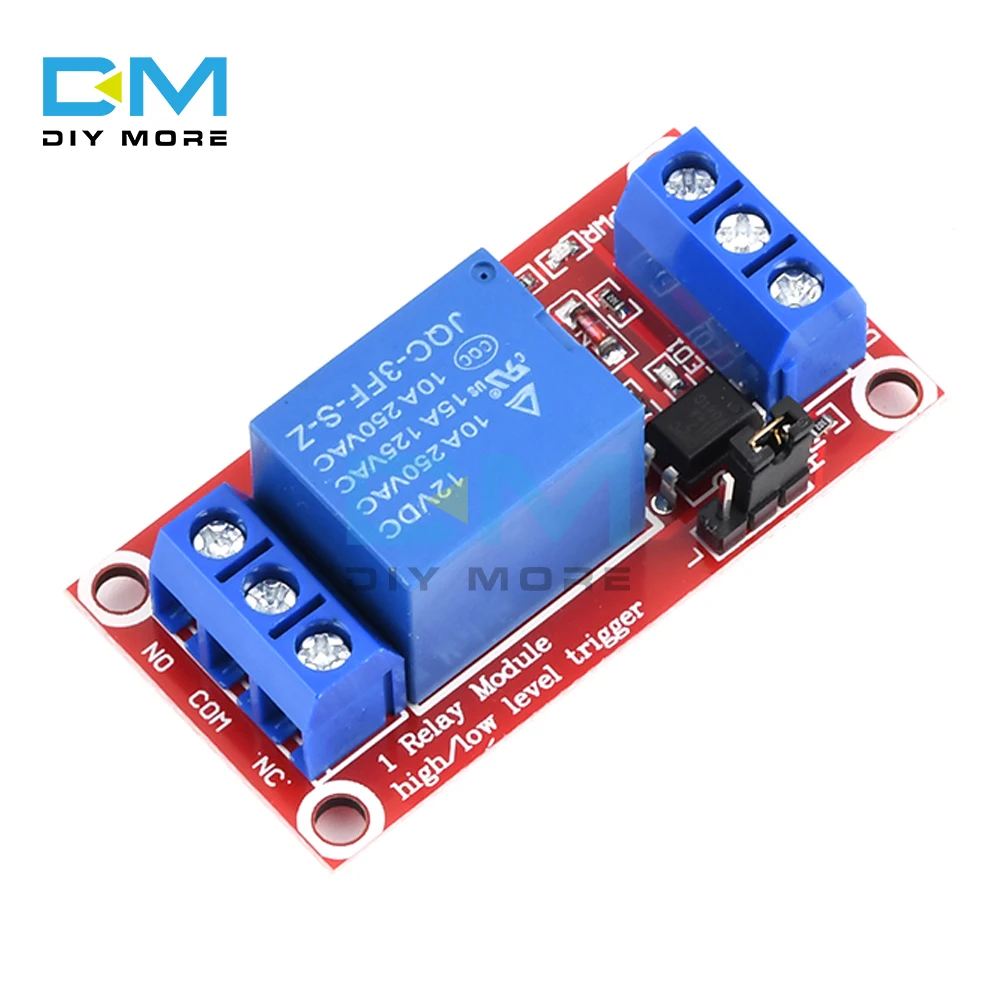 Eine 1 Kanal 5V 12V 24V Relais Modul Board Schild Mit Optokoppler ...