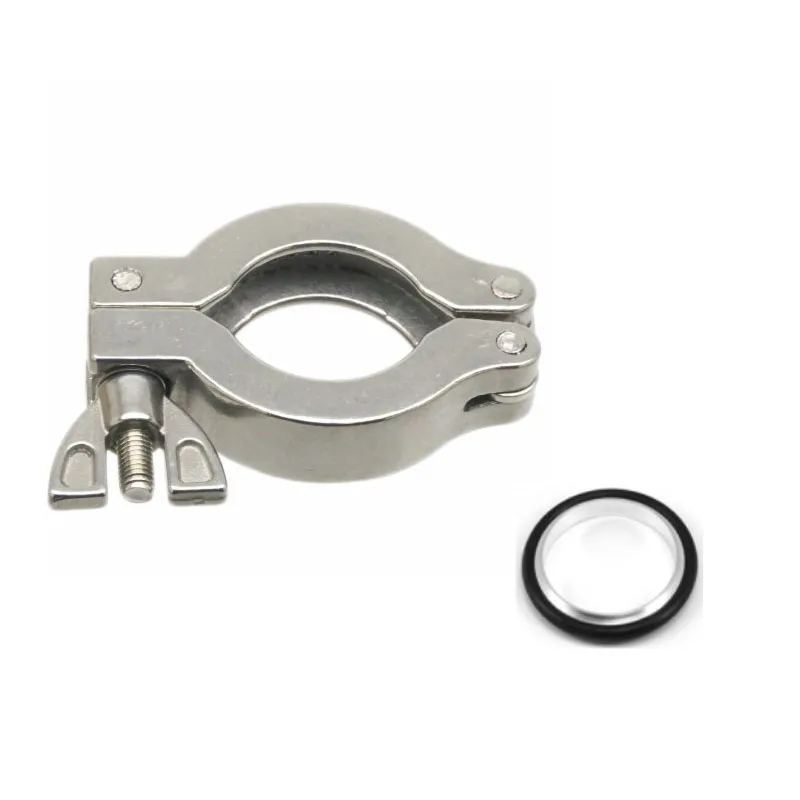 Aluminium-Triclamp-KF-Vacuum-Hinge-Wing-Nut-Clamp-Pipe-Clamp-Tri-Clamp ...