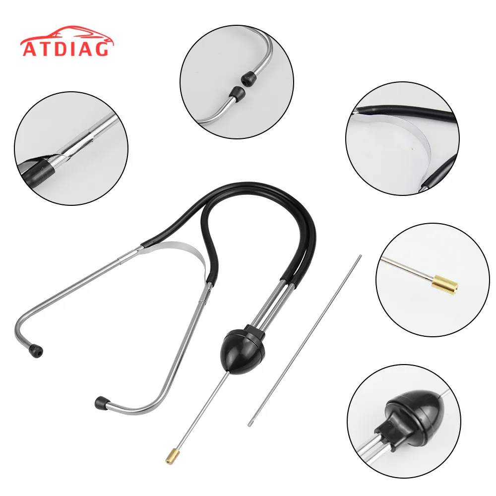 22.5+7CM Mechanics Cylinder Stethoscope Car Engine Block Diagnostic ...