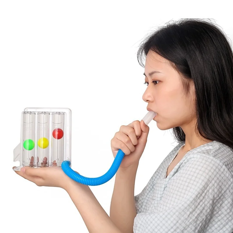 3 ball breathing trainer vital capacity chronic obstructive pulmonary ...