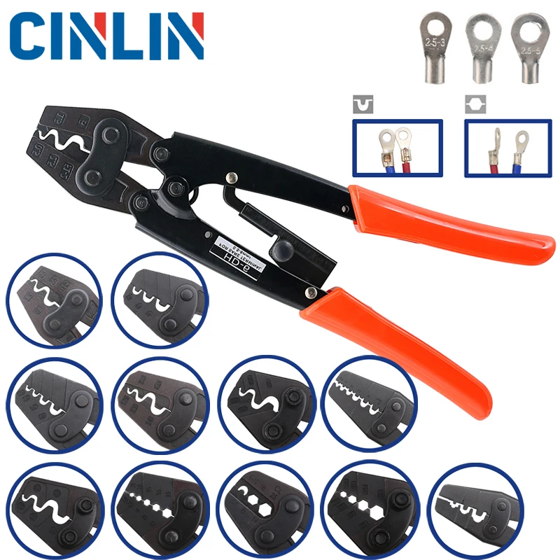 Non-Insulated-Terminals-Crimper-0-5-38mm-Easy-Crimp-Pliers-Wire ...