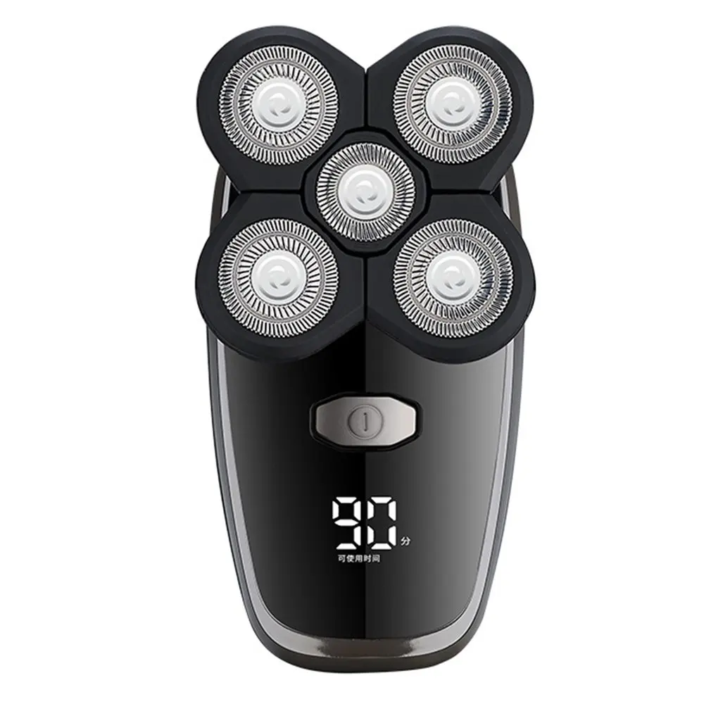 new digital display electric beard razor hair trimmer 5 in 1 lithium ...