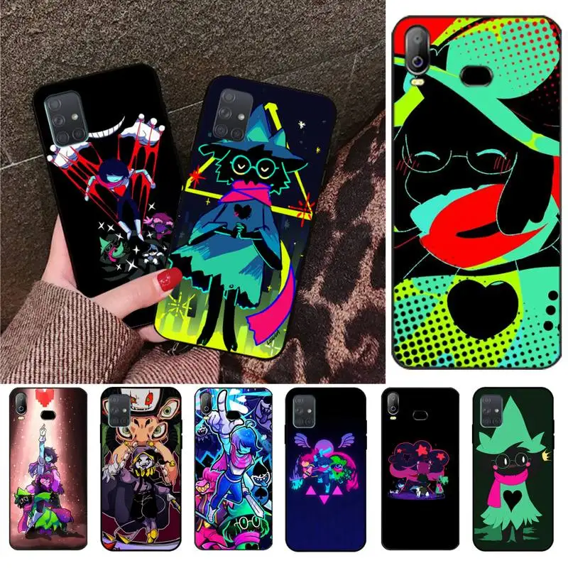 CUTEWANAN Popular Games Deltarune Soft Silicone Black Phone Case For ...