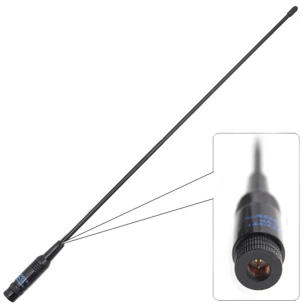 NAGOYA NA-771 SMA Male SMA-M Dual Wide Band Flexible Antenna VHF/UHF 144/430MHz Two Way Radio ...