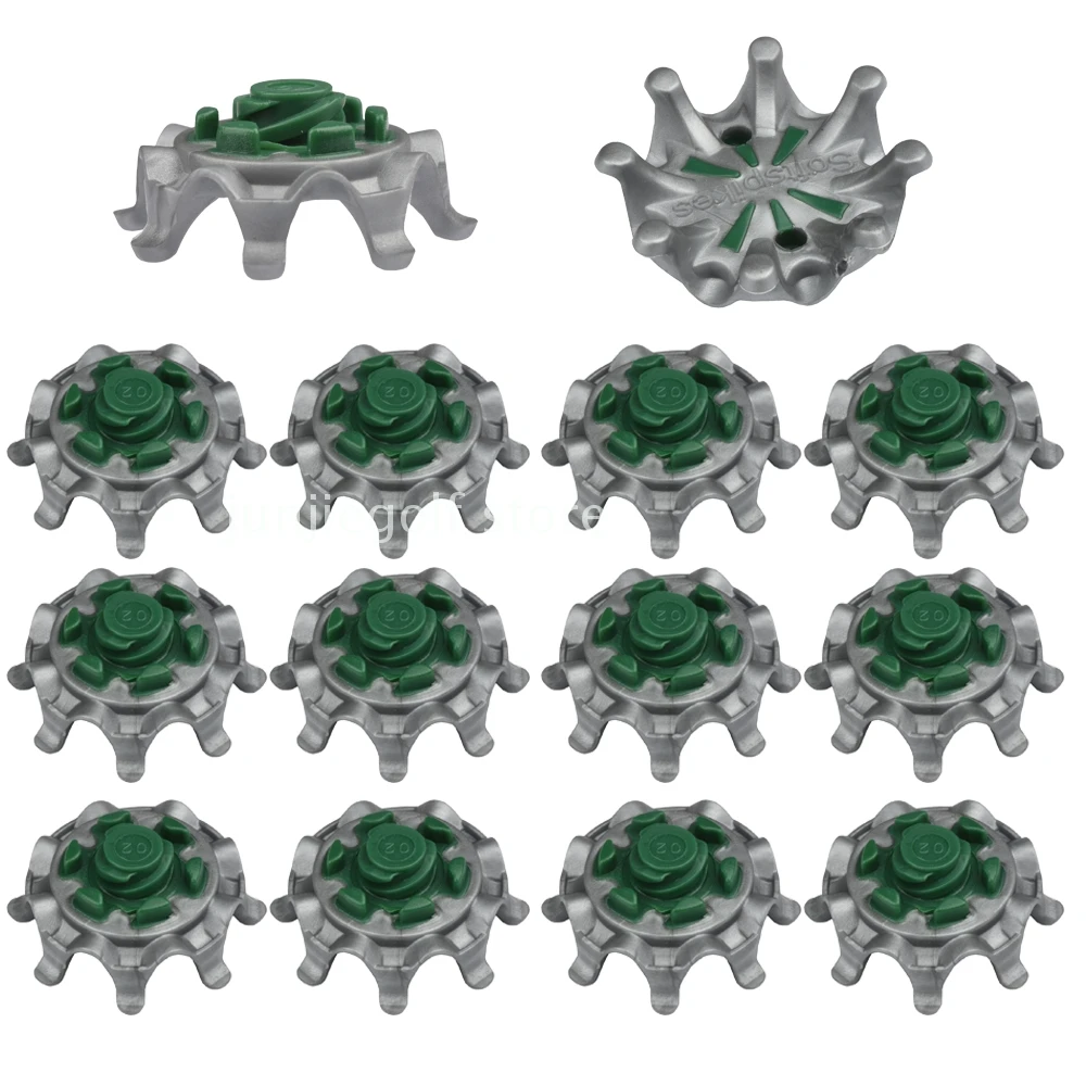 골프 신발 스파이크 핀 14 회전 빠른 트위스트 신발 스파이크 교체 세트 골프 훈련 보조 액세서리 14 개세트골프 조교