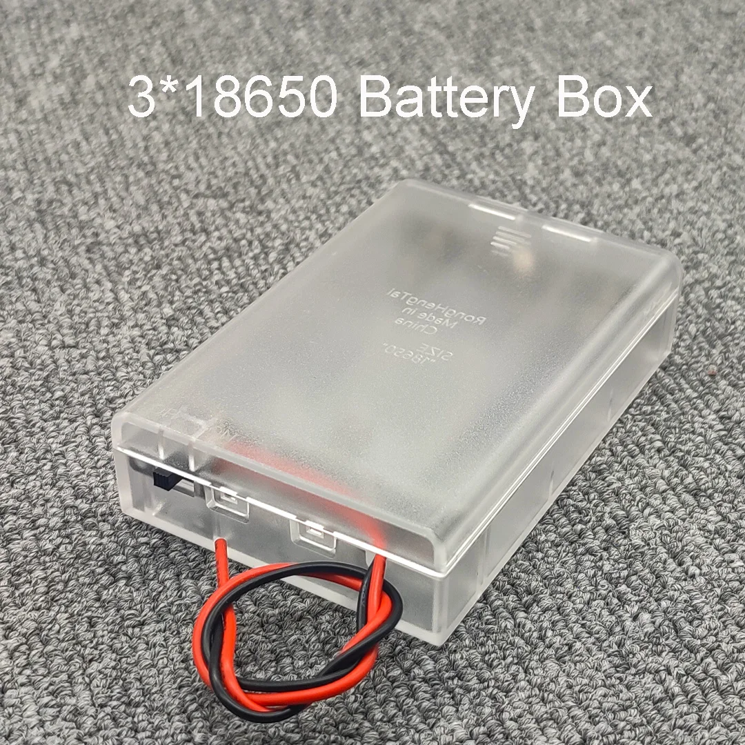 18650-Battery-Box-DIY-Battery-Holder-3X18650-Case-Series-With-Switch ...