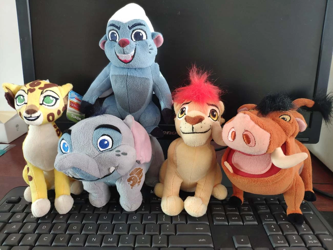 The Lion King Timon Kion Pumbaa Plush Toy Cute Stuffed Animals 20cm 8 ...