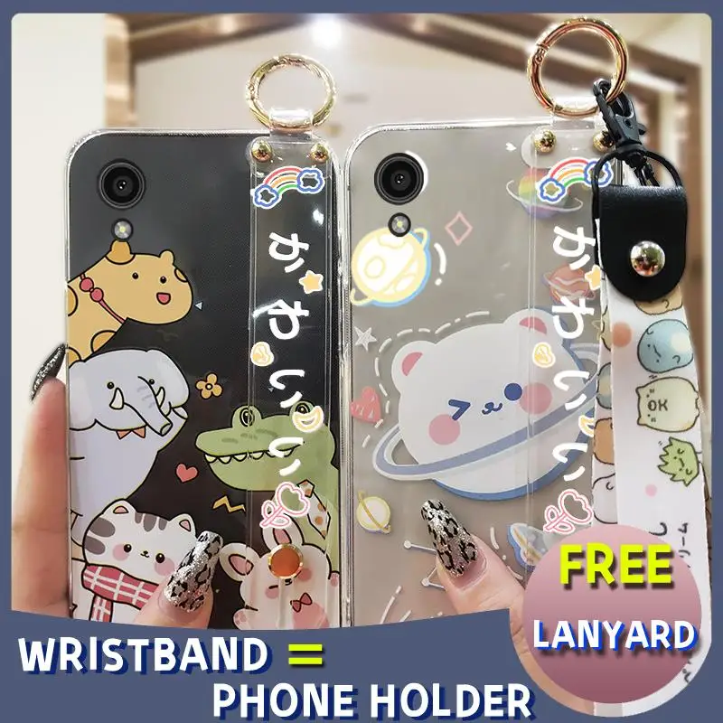 Durable astronaut Phone Case For Tecno W1 TPU Luxury Beautiful Black ...