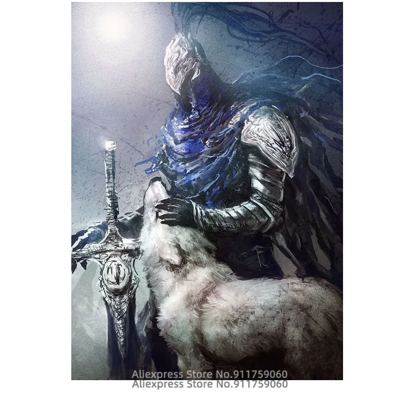 Dark Souls Wallpaper Artorias And Sif