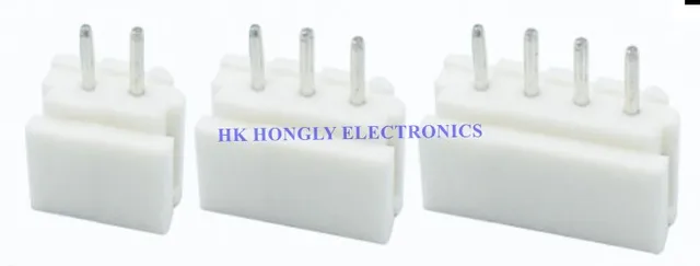 100PCS 5264 2.5mm Straight pin 180° Wafer Bend Pin 90° Wafer 2P 3P 4P ...