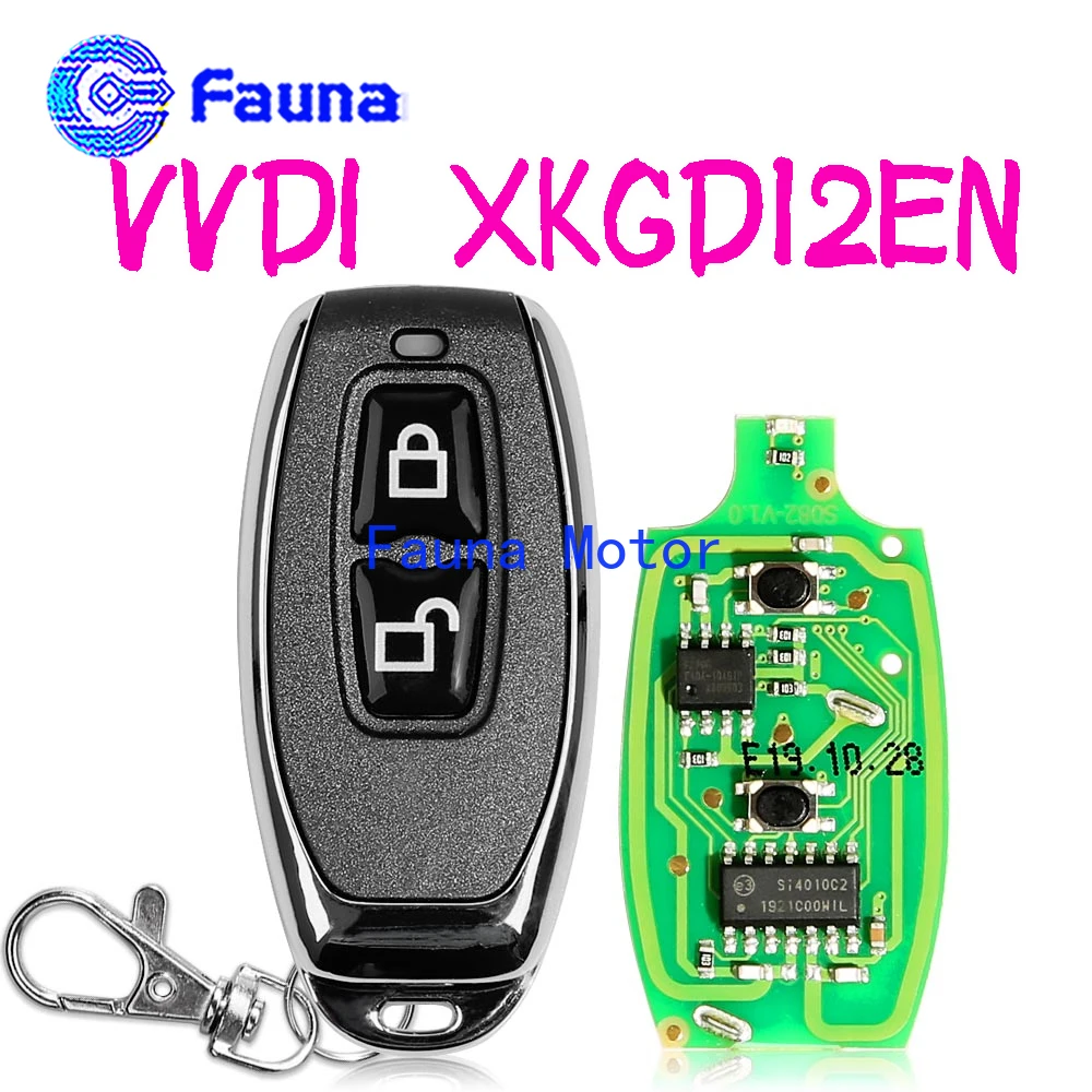 Xhorse VVDI XKGD12EN 2 Button Remote Control For Garage|Code Readers ...