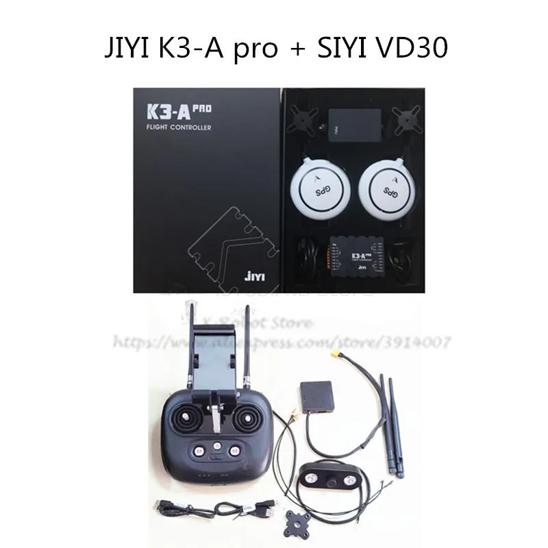 JIYI control de vuelo K3A pro + SIYI VD30, combo de control remoto, pulverizador agrícola, kit ...