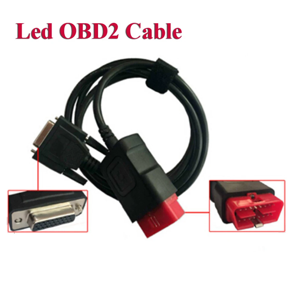 obd OBDII Cable Best Quality LED OBD2 Cable Suitable for new vci ...