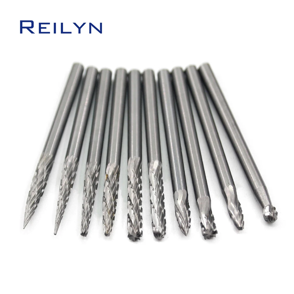 Tungsten-Steel-File-Bits-3x3mm10pcs-woodworking-milling-cutter-drill ...