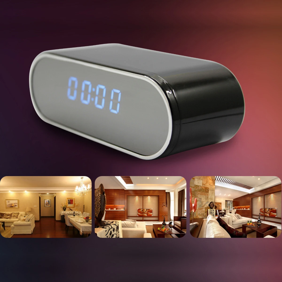 HD Clock Camera Wireless - Real Spy Gadgets for Sale