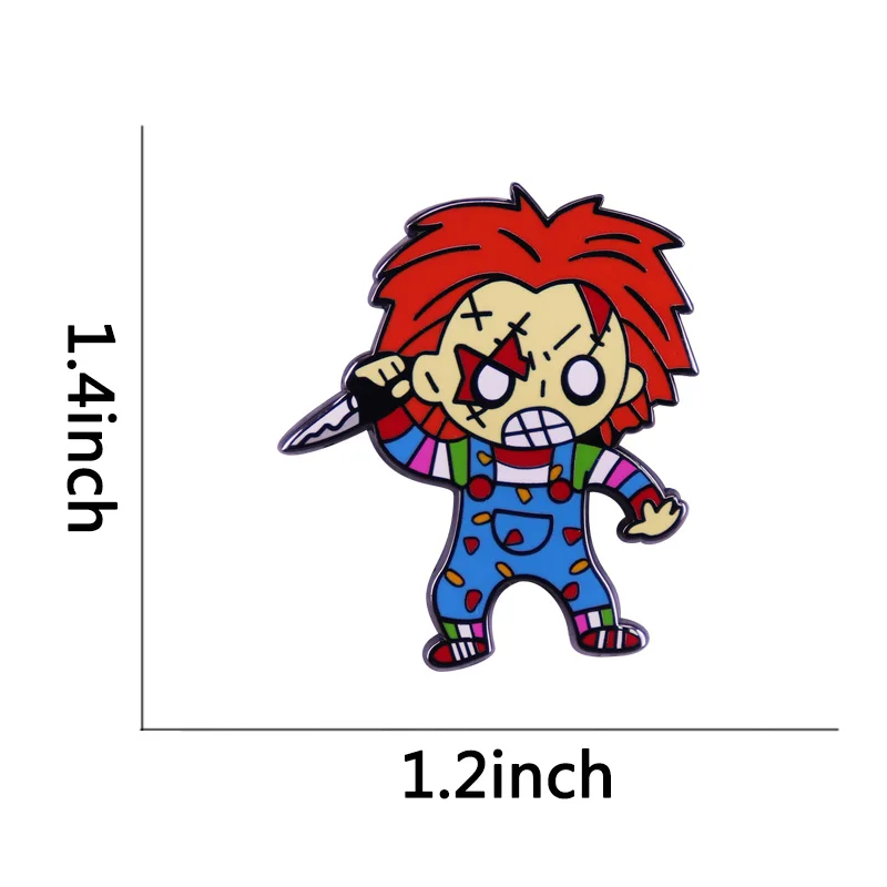 Chucky With Knife Drawing