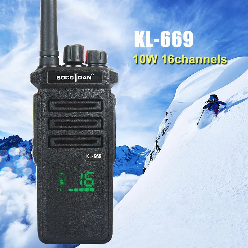 High-Power-10W-Walkie-Talkie-LED-Hidden-Display-Screen-ham-radio ...