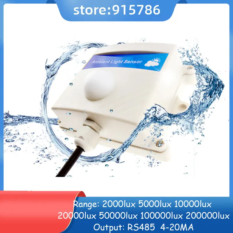 4-20MA-Ambient-illumination-sensor-RS485-light-transmitters ...