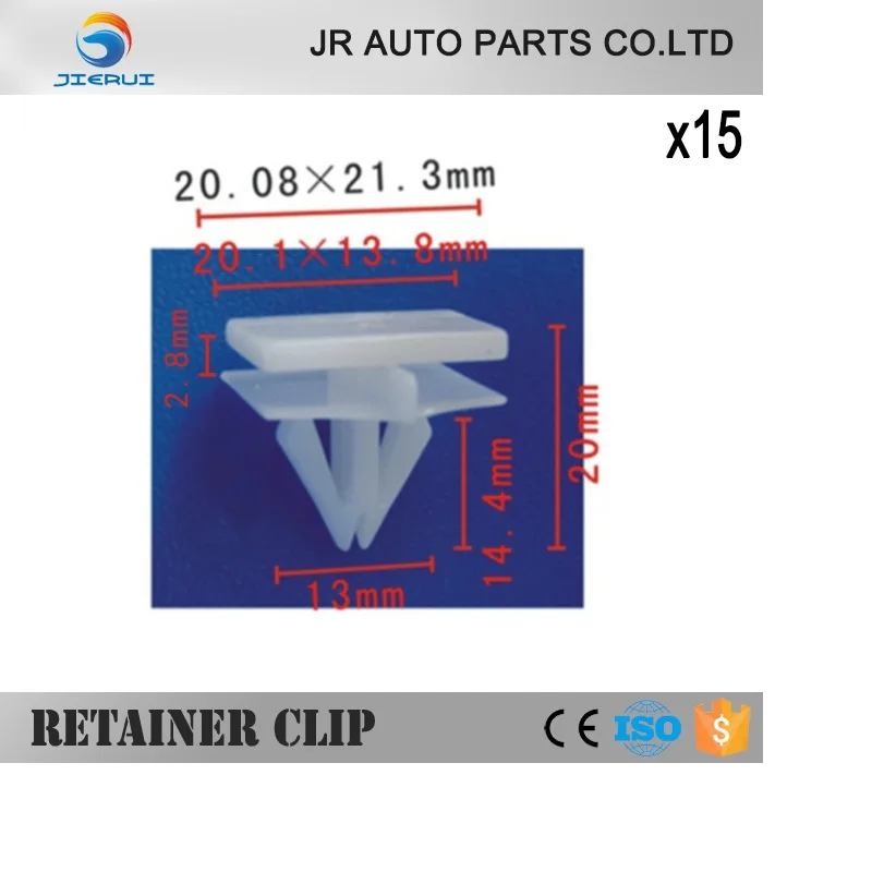 15 X Nylon Fit For GM Rocker Panel Moulding Clip Avalanche 11518357 ...