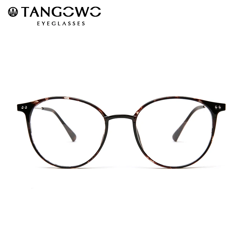 TR90 gafas ópticas con montura redonda Retro Para hombres y mujeres ...