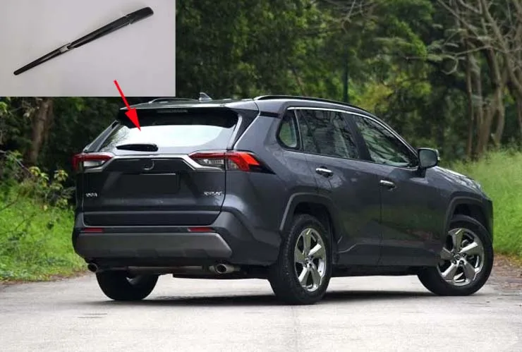 Carbon-Fiber-Tail-Rear-Window-Wiper-Cover-Trim-for-2019-2020-Toyota ...