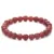 Fashion Natural Stone Pink Angelite Beads Bracelet 8mm Sunstone Beaded ...