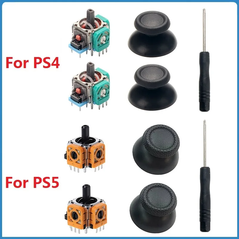 5in1-3D-Analog-Joystick-Sensor-Module-Potentiometer-Thumb-Stick-For ...