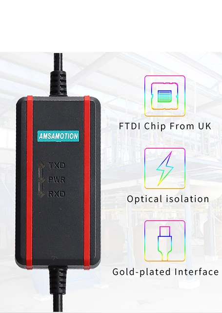 USB-CIF02 Programming Cable For Omron USB To RS232 , 55% OFF