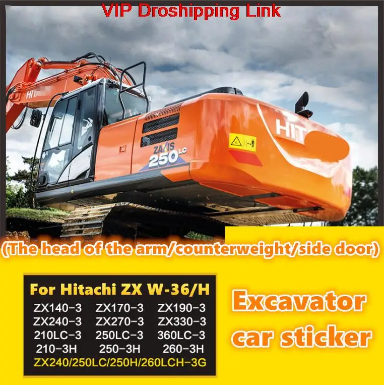 For-Excavator-accessories-Hitachi-ZX-170-190-200-240-260-330-360-3-3 ...