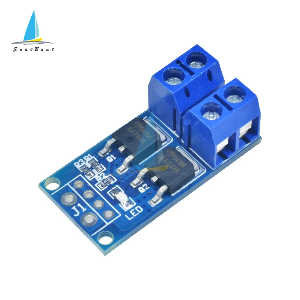 Dc 5v 36v 15a 400w Mosfet 트리거 스위치 드라이브 모듈 Arduino용 Pwm 레귤레이터 제어판 모터