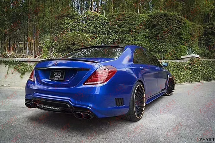 Z-ART wide body kit for Mercedes Benz S CLASS W222 prefacelift tuning ...