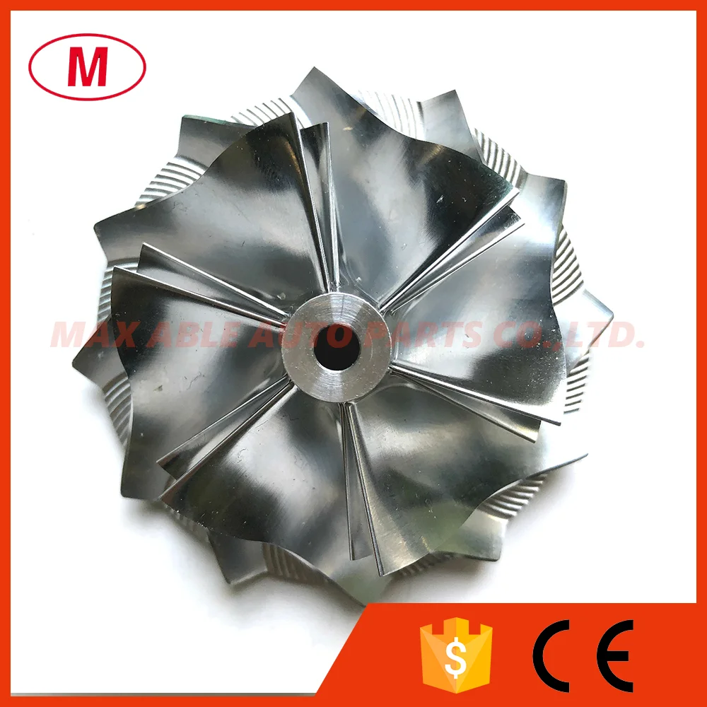 GT15-25 54.87/70.98mm 6+6 blades Performance Turbo Billet compressor ...