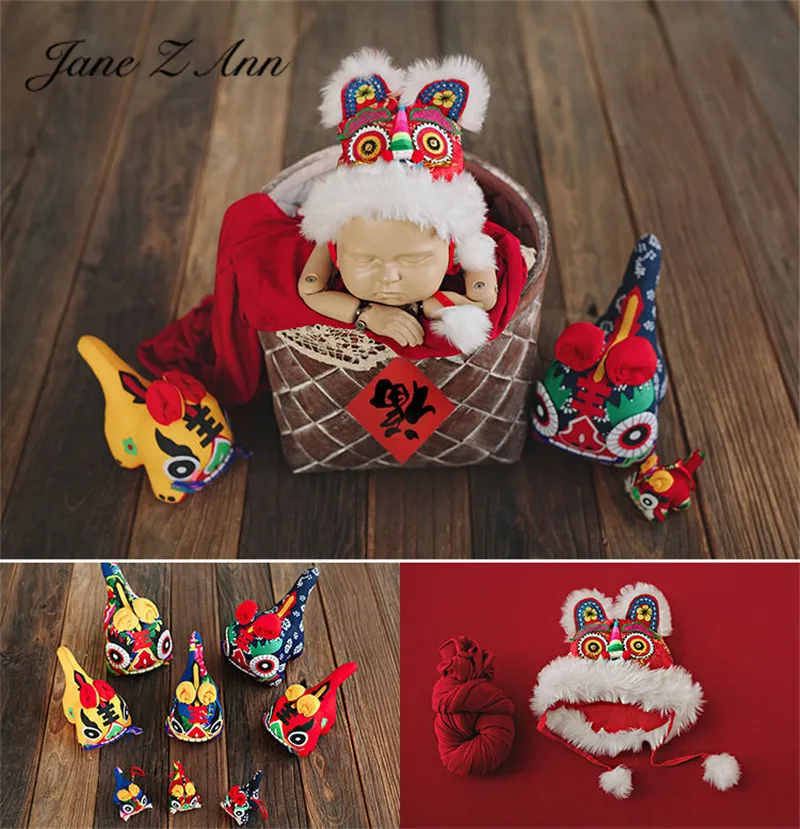Chinese-New-Year-of-Tiger-Newborn-Winter-Tiger-Head-Hat-Hand ...