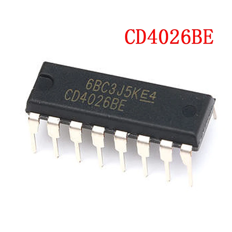 CD4026-CD4026BE-4026-IC-CMOS-contadores-d-cada-divisor-DIP-16-10 ...