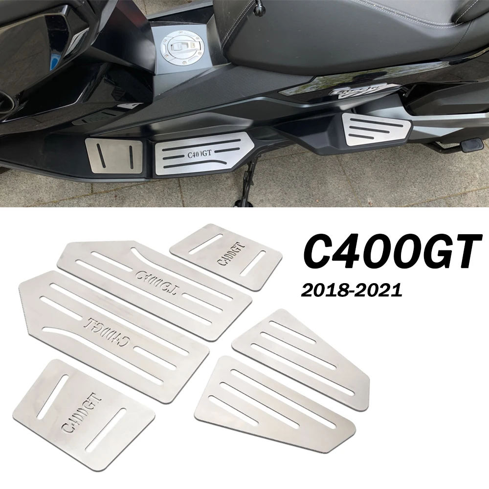 Motorcycle For BMW C400GT C 400 GT c400gt Footrest Foot Rest Pad Mat ...