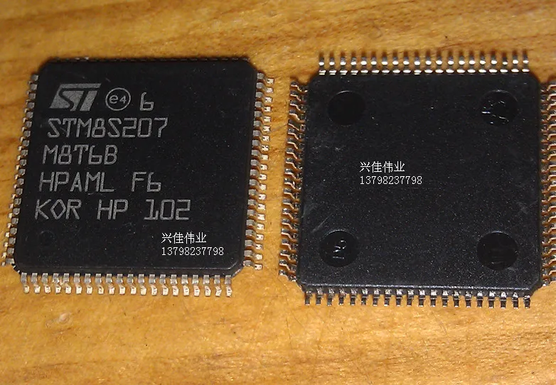 STM8S207M8T6B STM8S207 LQFP80|Relés| - AliExpress