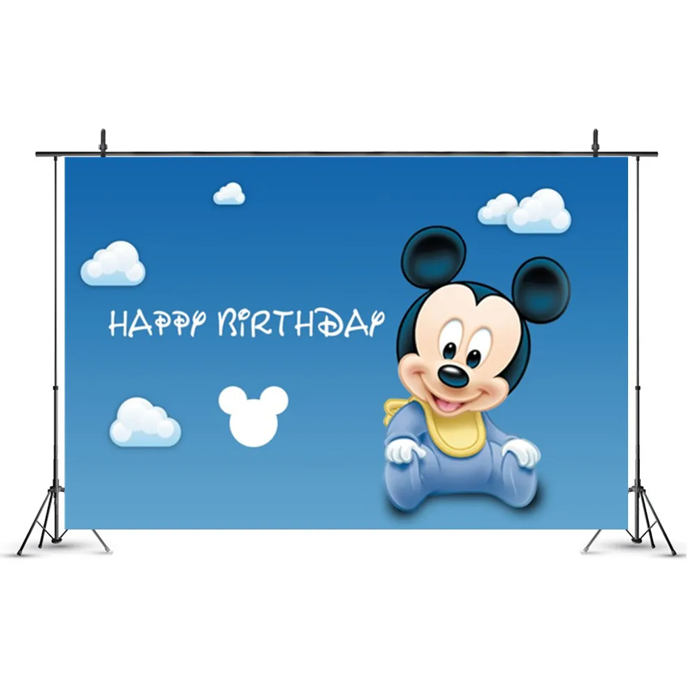 Baby Mickey Mouse 1st Birthday Clip Art
