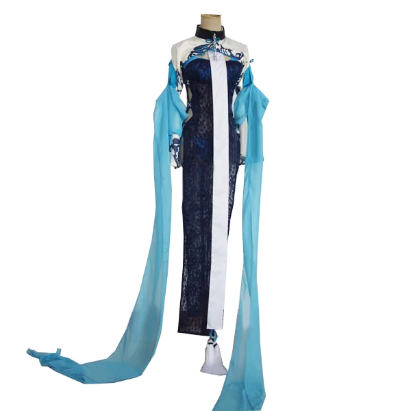 Customized Belfast Azur Lane Cosplay Costume Lunar Cheongsam Belfast ...
