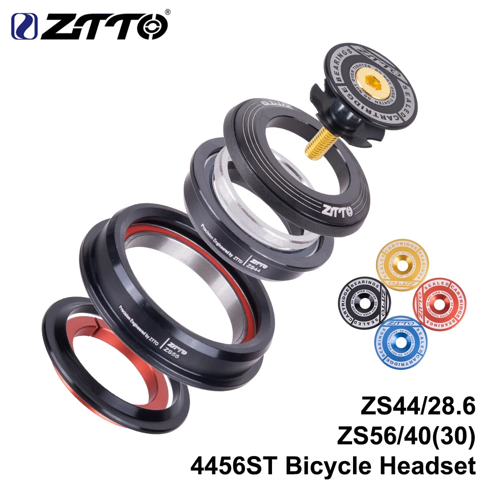 ZTTO Bicycle Internal Headset 44mm 56mm MTB Threadless Sealed Bearing ...