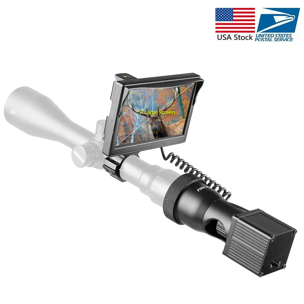 Fire-Wolf-Night-Vision-850nm-Infrared-Flashlight-5-inches-LCD-Outdoor ...