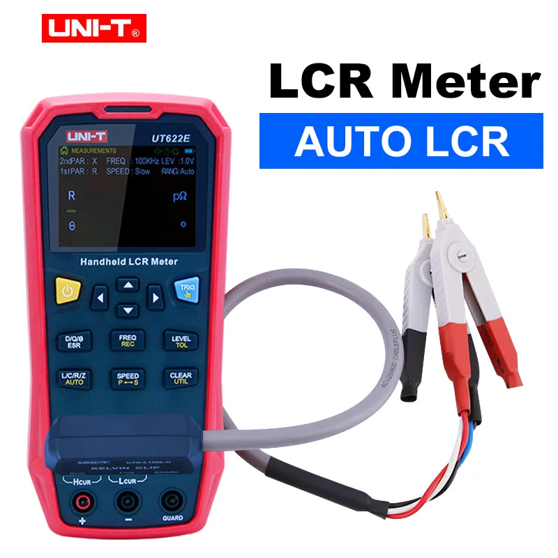 Uni-t Ut622e/c/a Handheld Lcr Meter Digital Bridge Capacitance ...