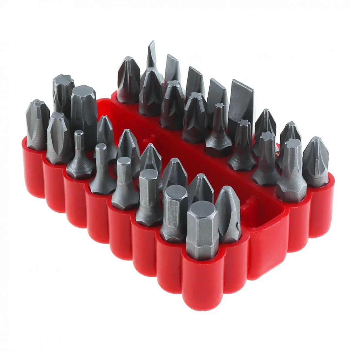 33pcs/lot Bit Set With Magnetic Extension Bit Holder Hex Star Spanner ...