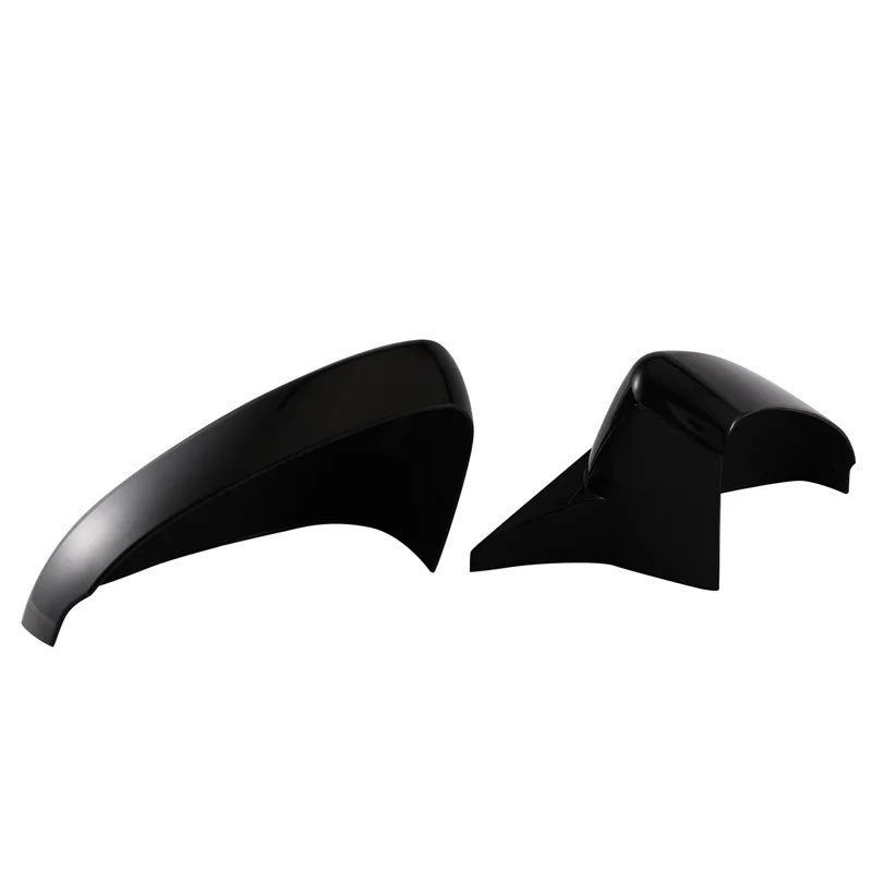 Glossy Black Rearview Mirror Cover Door Side Wing Mirror Caps Trim ...