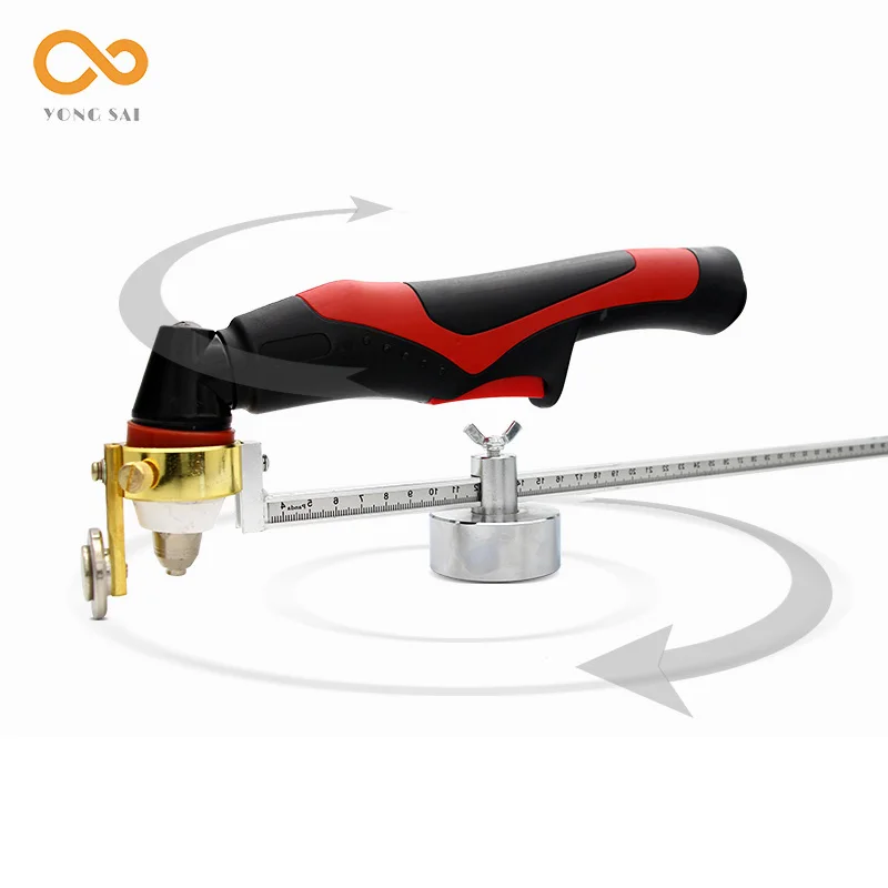P80 Adjustable Plasma Cutting Torch Circle Compass Roller Magnetic ...