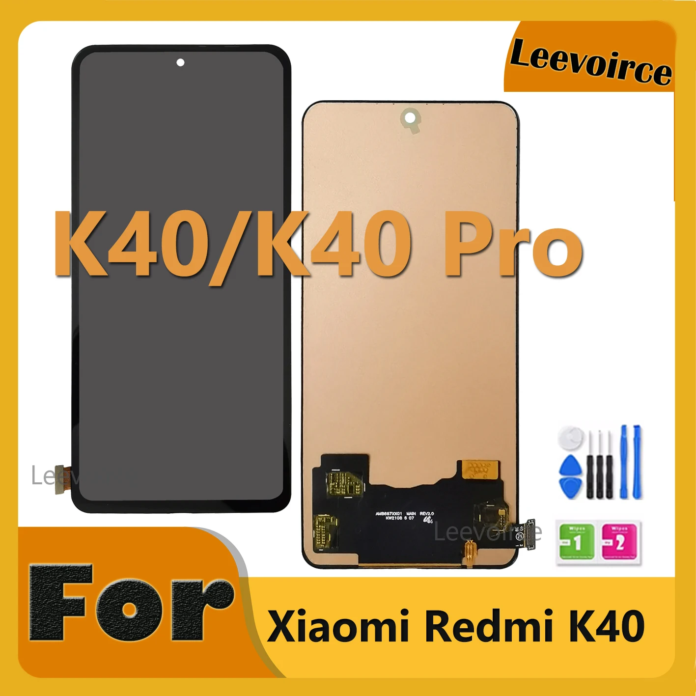 LCD For Xiaomi Redmi K40S K40 Pro PLUS LCD Display Touch Panel Screen ...